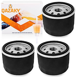 QAZAKY 3pcs Oil Filter Compatible with EZGO 492932S Toro 1077817 Bad Boy 063-2004-00 063-4025-00 063-8018-00 Ariens 21548100 21550800 Craftsman 24603 33935 Partner PR3033001 Landpride 831-053C 100803