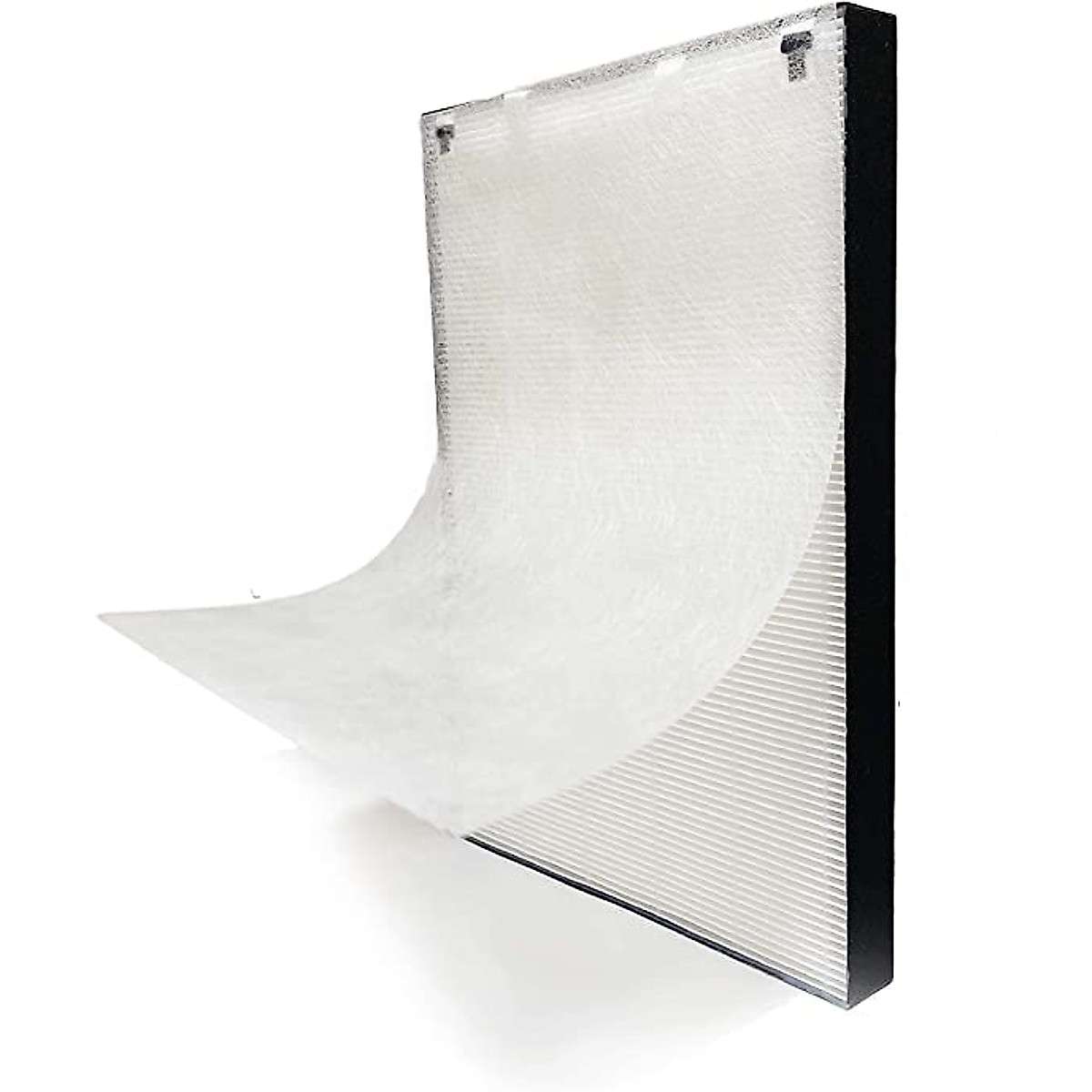 True HEPA Filter + Activated Carbon Pre Filter Compatible with Bissell Air220 Air320 Air Purifier 2609a 2768a Part 2677, 1 set