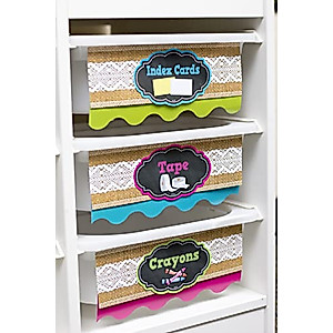 Teacher Created Resources Shabby Chic Double-Sided Border (77169)