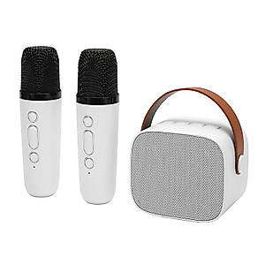 Portable Karaoke Machine, Reverb Sound Function Voice Changing Effects Portable Speaker Multifunction for Party for KTV (#1)