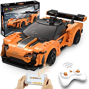 WISEPLAY STEM Toys for 7 Year Old Boys & Girls - STEM Remote Control Car Building Kit - STEM Projects for Kids Ages 6-8 - Compatible with Legos for 7-9year Boys & Girls - STEAM Building Toy New 2023