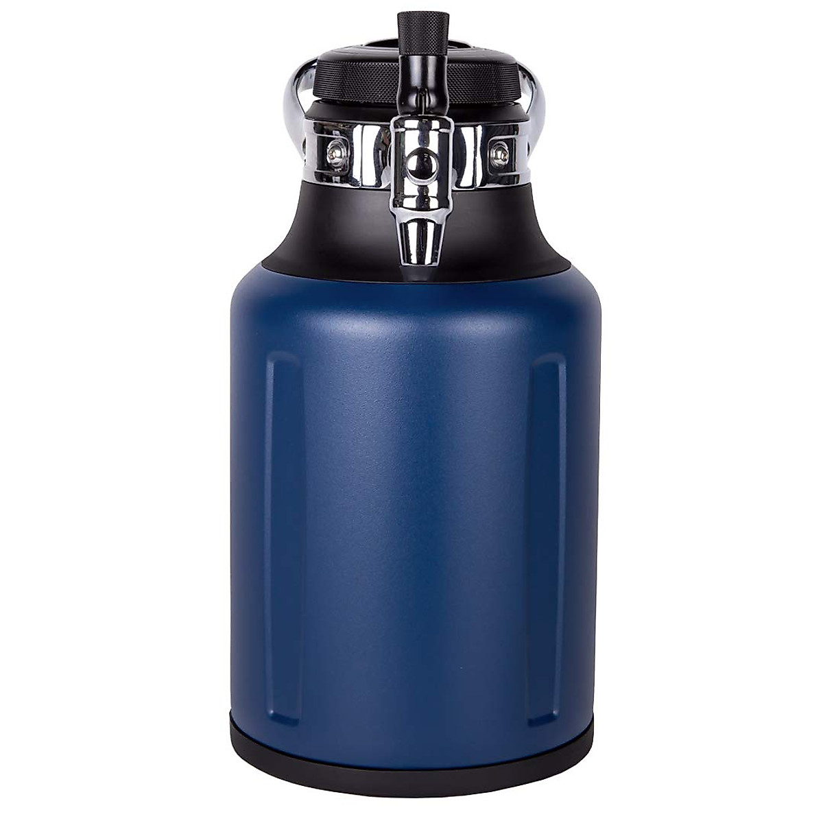 GrowlerWerks uKeg Go Carbonated Growler and Craft Beverage Dispenser for Beer, Soda, Cider, Kombucha and Cocktails, Amazing Gift for Beer Lovers, 64 oz, Midnight