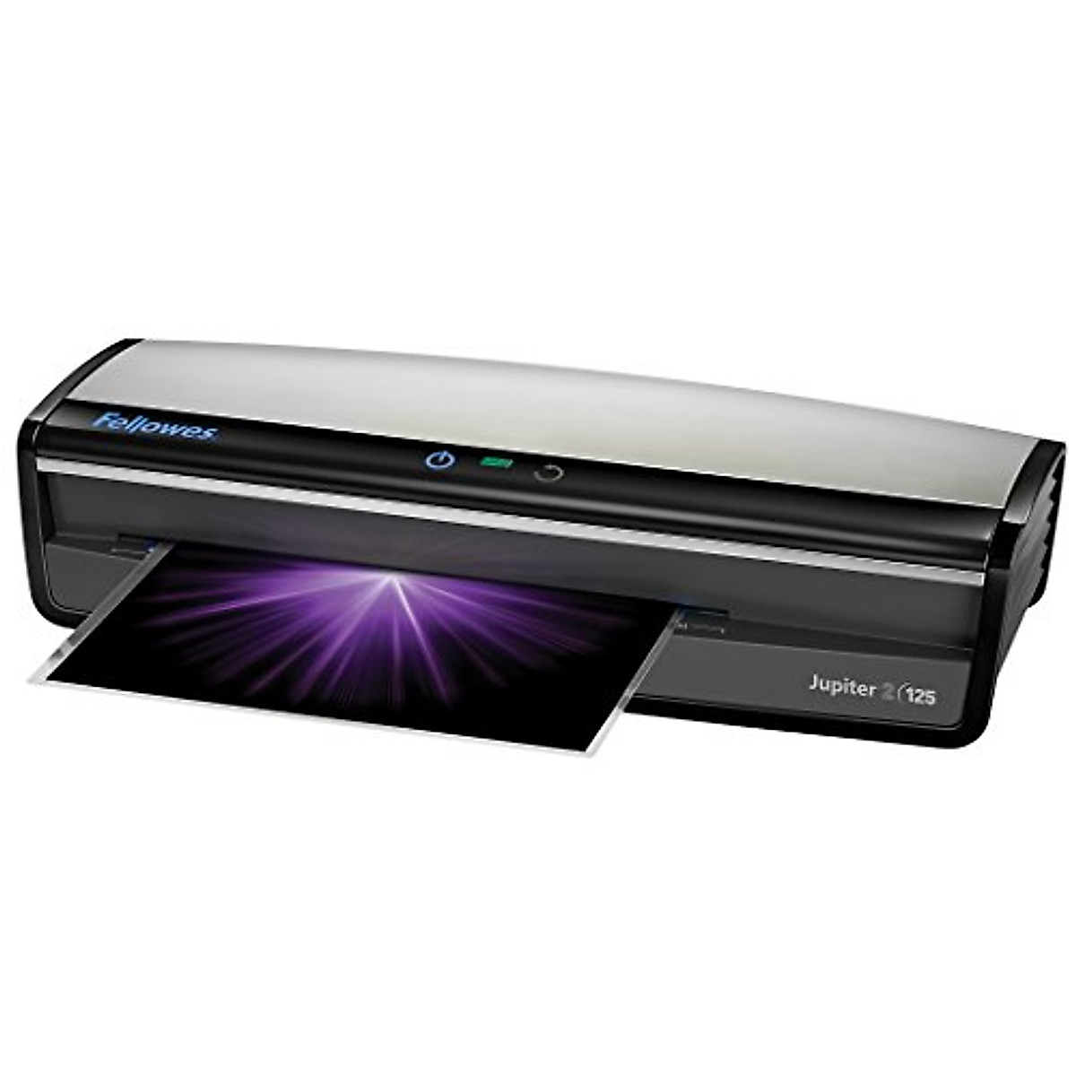 Fellowes Jupiter 2 125 Laminator with 10 Pouches, 12.5 Inch (5734101), Black & Grey and Thermal Laminating Pouches, 3mil Letter Size Sheets, 9 x 11.5, 200 Pack, Clear (5743401)