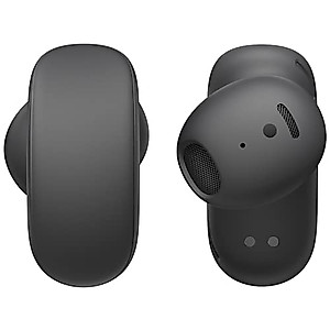 STUDIO NOD Wireless Earbuds with Personalized ANC, FREENOD Pro Wingtips for Sports, Deep Bass, Comfortable Fit, Touch Contro, Dark Grey, Aluminium Case, 24H Playtime