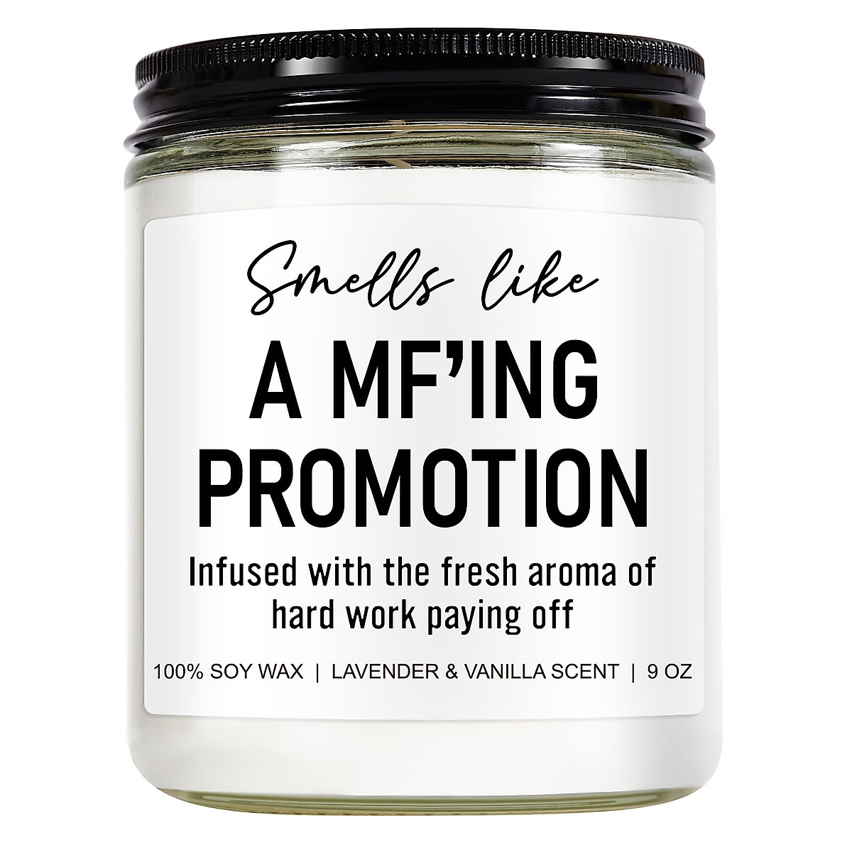 Younift Funny Promotion Candles, Promotion Gifts for Women, Men, Promotion Gifts, Job Promotion Gifts, Congratulations on Your Promotion, Gifts for Promotion for Him, Her, Congrats New Job Gifts