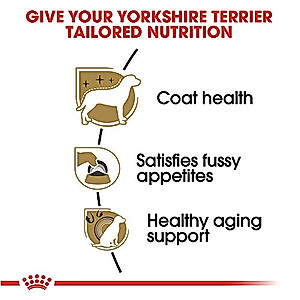Royal Canin Yorkshire Terrier Adult Dry Dog Food, 10 lb bag