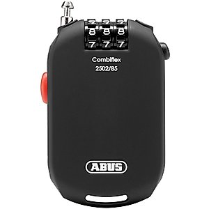 ABUS Cable Lock, Comb flex 2502/85 Cycling Equipment, Black (725005)