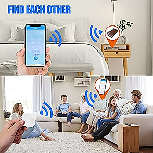 Bluetooth Key Tracker,GPS Bluetooth 4.0 Anti-Lost Finder,Child Pet Item Two-Way Alarm Anti-Lost Finder,Phone Recording/Shooting Control,Automatic Alarm Tracker with App for Android/iOS Phone