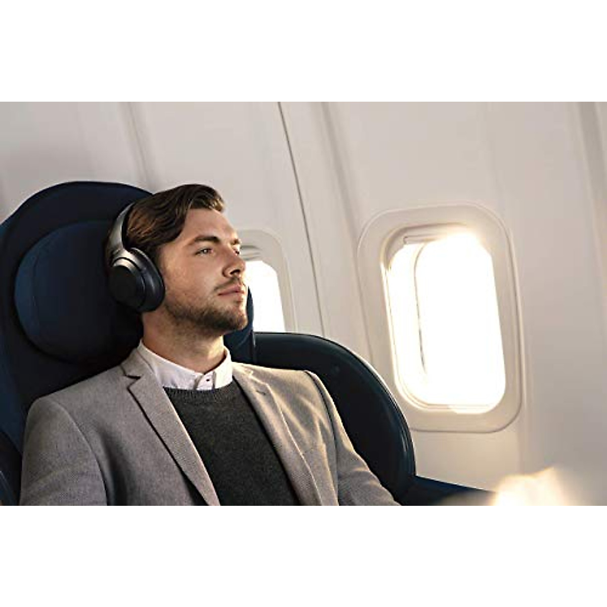 SONY WH1000XM3 Bluetooth Wireless Noise Canceling Headphones, Black WH-1000XM3/B (Renewed)