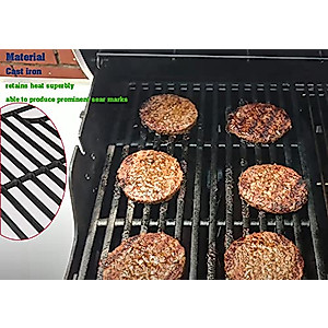 NAKAAOSIK Grill grates Replacement 17 inch - Compatible with for Nexgrill 4 720-0830H 720-0670A 720-0783E 720-0958A Nexgrill 5 720-0888N Replacement for Kenmore 41516106210 415.16106210