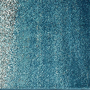 LUXE WEAVERS Abstract Blue Ombre 5x7 Coastal Area Rug