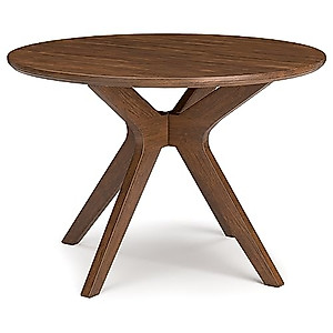 Signature Design by Ashley Lyncott Traditional Round Dining Room Table, Seats up to 4, Brown