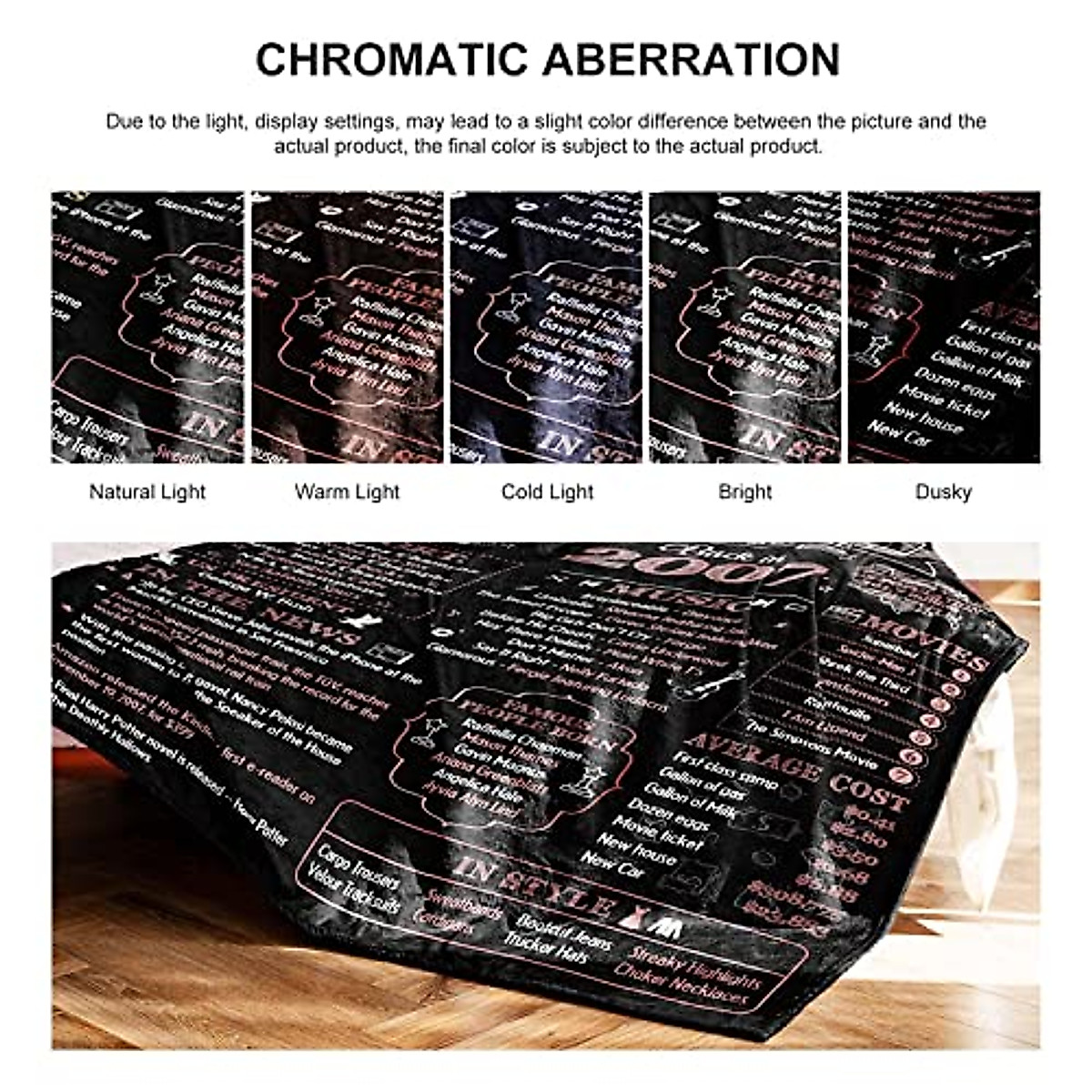 Sweet 16 Gifts for Girls - 16th Birthday Decorations for Girls Custom Blanket 60"X50" - Gifts for 16 Year Old Girl - Sweet Sixteen Gifts for Girls - Funny Personalized Blankets for Kids - Rose