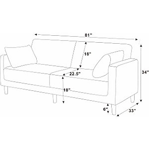 Oadeer Home Futon Sofas, Pink