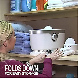 All in One Laundry Clothes Drying Rack System Garment Streamer,1400W, Ideal for Blouses, T-shirts, Sweaters, Jackets,Dries and Irons Clothes Automatically in one Step