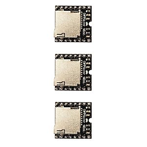 Ximimark 3PCS TF Card U Disk Mini MP3 Decoder Player WMV Audio Voice Module DFPlayer for Arduino