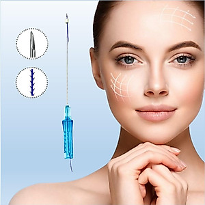 POSD Tiara PDO thread lift KOREA - 360R Bidirection Cog/Sharp (12pcs) (23G60/115)