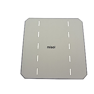 MISOL Mono Solar Cell 5x5 2.8w, Grade A, monocrystalline Cell, DIY Solar Panel, for DIY Solar Module