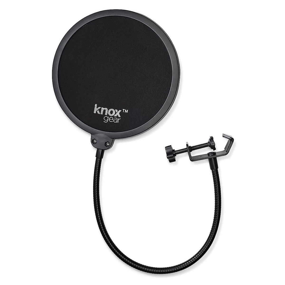 AKG P420 Condenser Microphone Bundle with Studio Stand, Pop Filter and XLR Cable (4 Items)