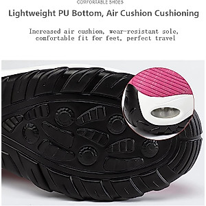 Womens Sneakers-Air Go-Walk Air Cushion Trainers, 2023 New Women's Orthopedic Platform Arch Walking Sneakers, Air Cushion Slip-On Motion Orthotic Shoes for Women Arch Support Diabetic (Blue, adult, women, numeric_9_point_5, numeric, us_footwear_size_syste