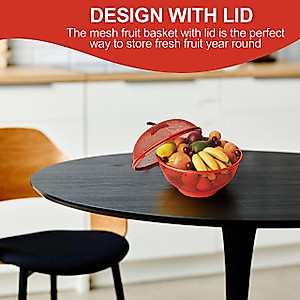 Kovot Apple Shaped Mesh Fruit Basket | Keep Freshness In & Bugs Out