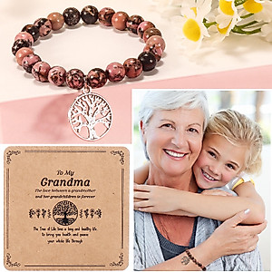 BuiltFit Grandma Gifts Birthday Gift for Grandma from Granddaughter - Birthday Gifts Box for Grandmother from Grandchildren, Christmas Mothers Day Gifts Set for Great Grandma Nana Wine Tumbler Set