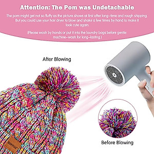 Girls Winter Hat, Gloves & Scarf Set - Fleece Lined with Pom Beanie, Neck Warmer & Mittens for Toddler & Children