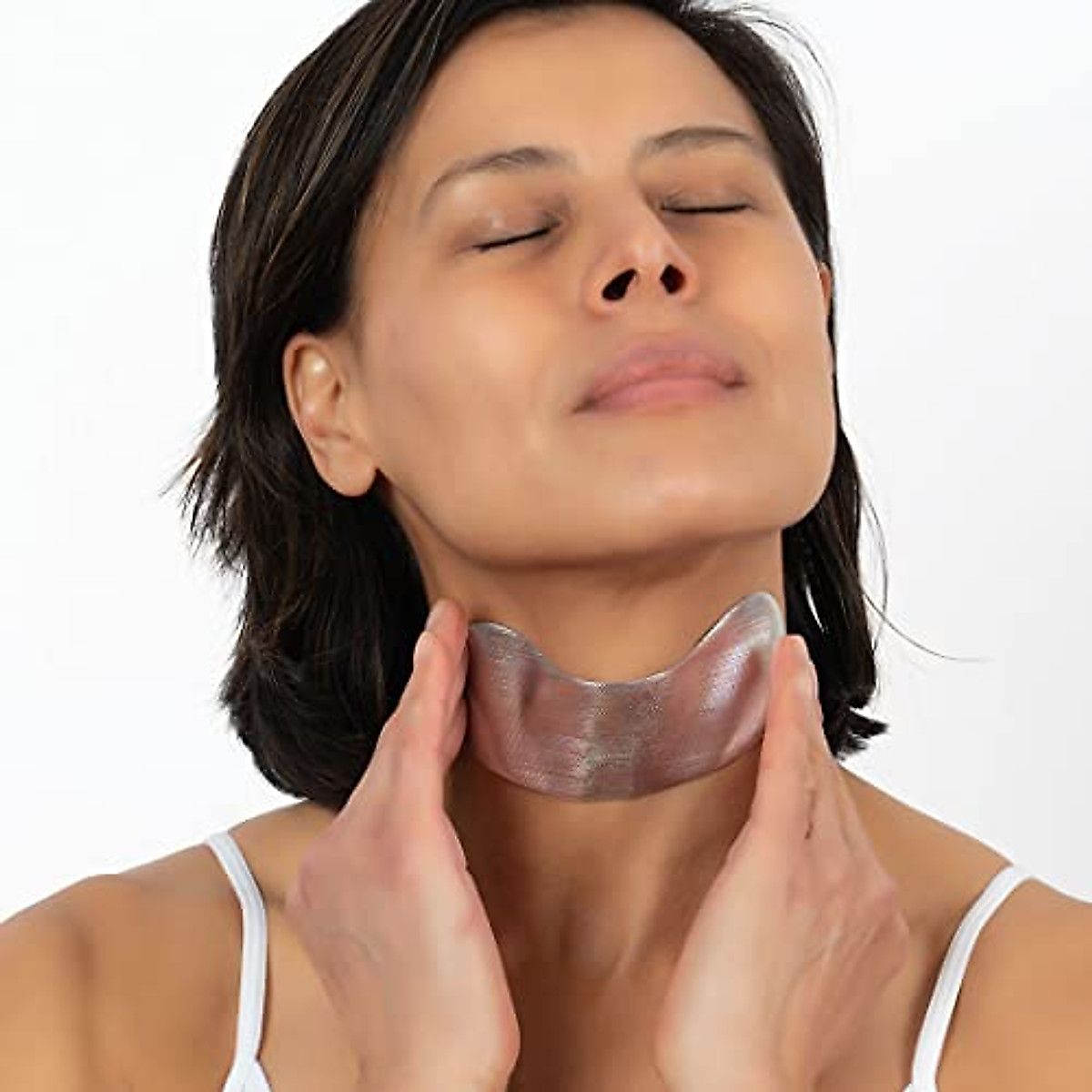 MISS SPA Neck Wrinkle Patches, Hydrating Smoothing Neck Mask, Smooth Neck Line, Anti-Aging Neck Patches, Tightening & Firming Neck Mask, Beauty & Personal Care (4 Pieces)