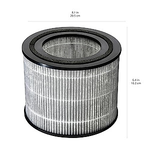 Amazon Basics - Air Purifier Replacement 3-In-1 Filter for Amazon Basics Air Purifier B0CL993435 (NOT for other models), Covers Up to 1067 Sq Ft, 1 Pack