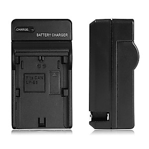 LP-E6 Battery Charger for Canon EOS 5D Mark II, EOS 5D Mark III, EOS 60D, EOS 60Da, EOS 6D, EOS 70D, EOS 7D, EOS 7D Mark II, Replacement for Canon LC-E6 LC-E6E Charger
