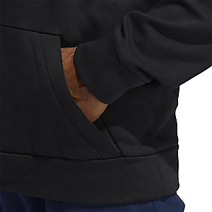 adidas Golf Men's Soft Cotton Blank Hoodie, Black, Medium