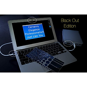 LightDims Black Out Edition - Light Blocking LED Covers/Light Dimming Sheets for Routers, Electronics and Appliances and More. Blocks 100% of Light, in Minimal Packaging.