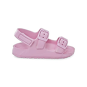 OshKosh B'Gosh Girls Rivar Sandal, Light Pink, 12 Little Kid