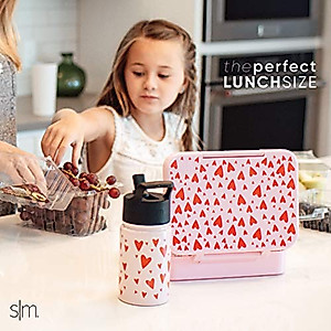 Simple Modern Bento Lunch Box for Kids | BPA-Free Leakproof Container for Girls, Boys, Toddlers with 5 Compartments | Porter Collection | 30oz, Unicorn Fields