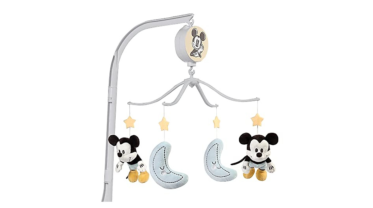 Moonlight Mickey Mouse Musical Baby Mobile - Lambs & Ivy