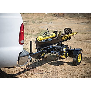 Champion Power Equipment 100326-1 25-Ton Horizontal/Vertical Full Beam Gas Log Splitter, Black