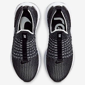 Nike React Phantom Run Flyknit 2 Womens Casual Running Shoe Cj0280-002 Size 5 Black/White