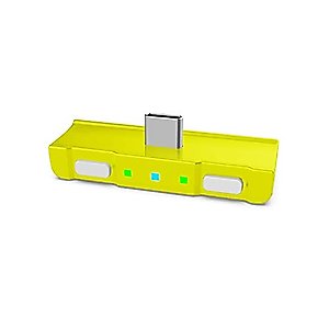 HomeSpot Bluetooth 5.0 Audio Transmitter Adapter with USB C Connector Built-in Digital Mic aptX Low Latency for Nintendo Switch Lite Yellow Accessories Compatible with AirPods PS5 Bose Sony