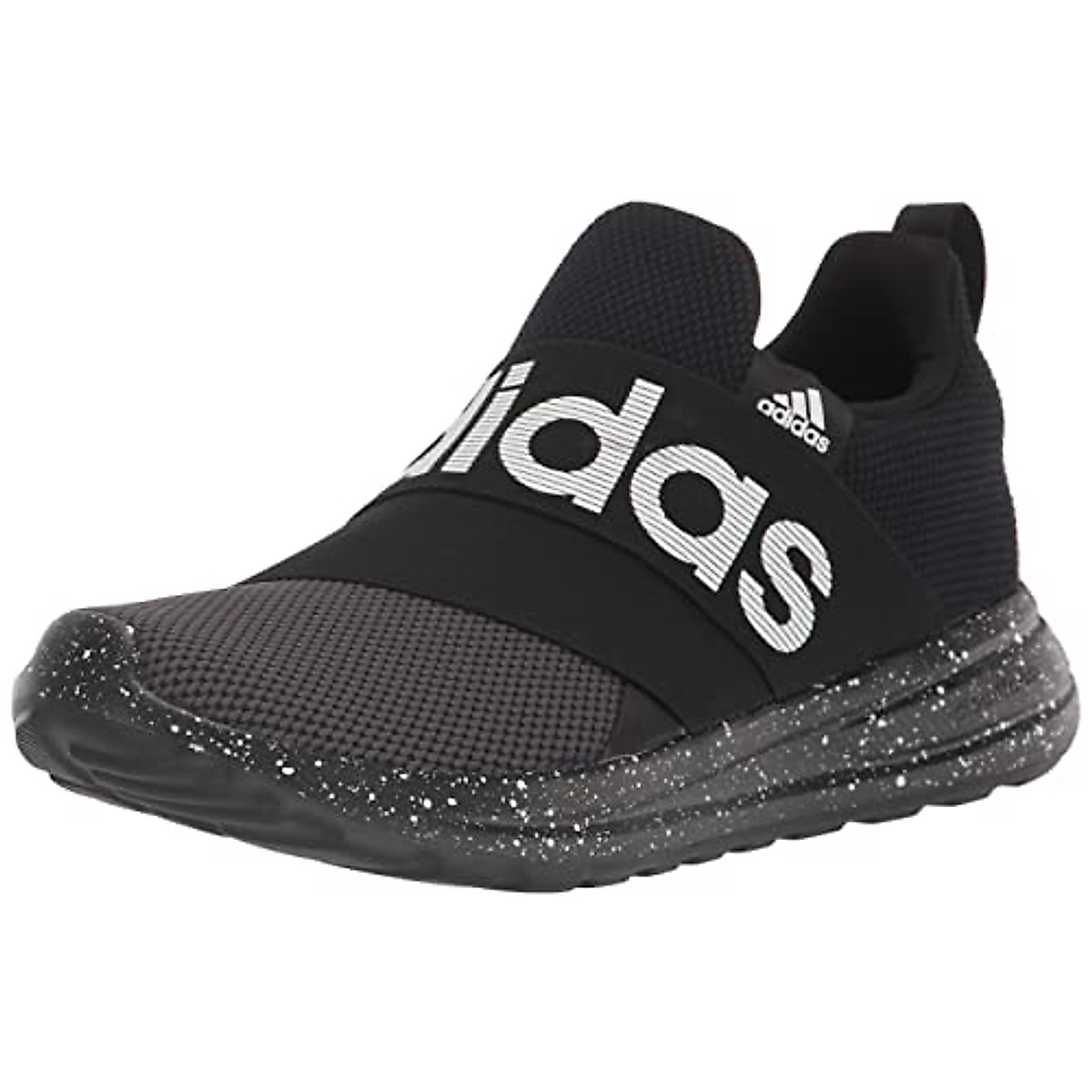 adidas Men's Lite Racer Adapt 6.0 Sneaker, Core Black/Core Black/White, 13