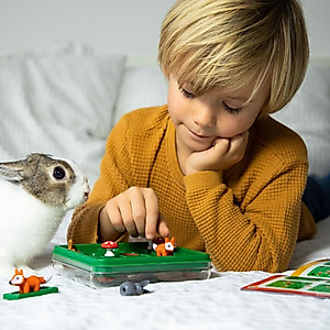 SmartGames Jump in’, a Cognitive Skill-Building Travel Puzzle Game for Kids and Adults Ages 7 & Up, 60 Challenges in Travel-Friendly Case.