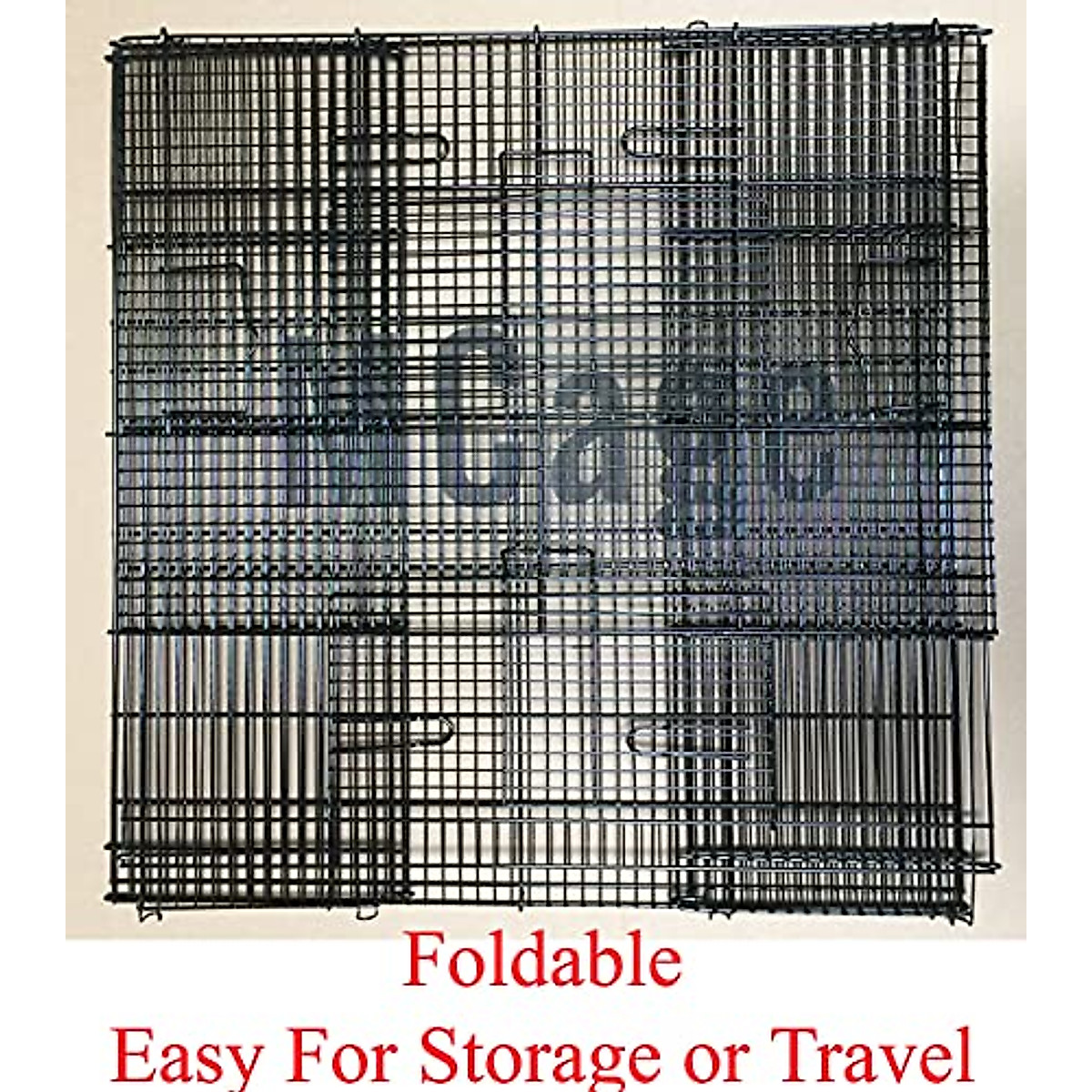 Small Animal Critters Cage Sugar Glider Chinchilla Ferret Rats Mouse Mice Habitat (24" Length x 16" Depth x 24" Height, Black)