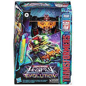 Transformers Toys Legacy Evolution Voyager Class Comic Universe Bludgeon Toy, 7-inch, Action Figure for Boys and Girls Ages 8 and Up