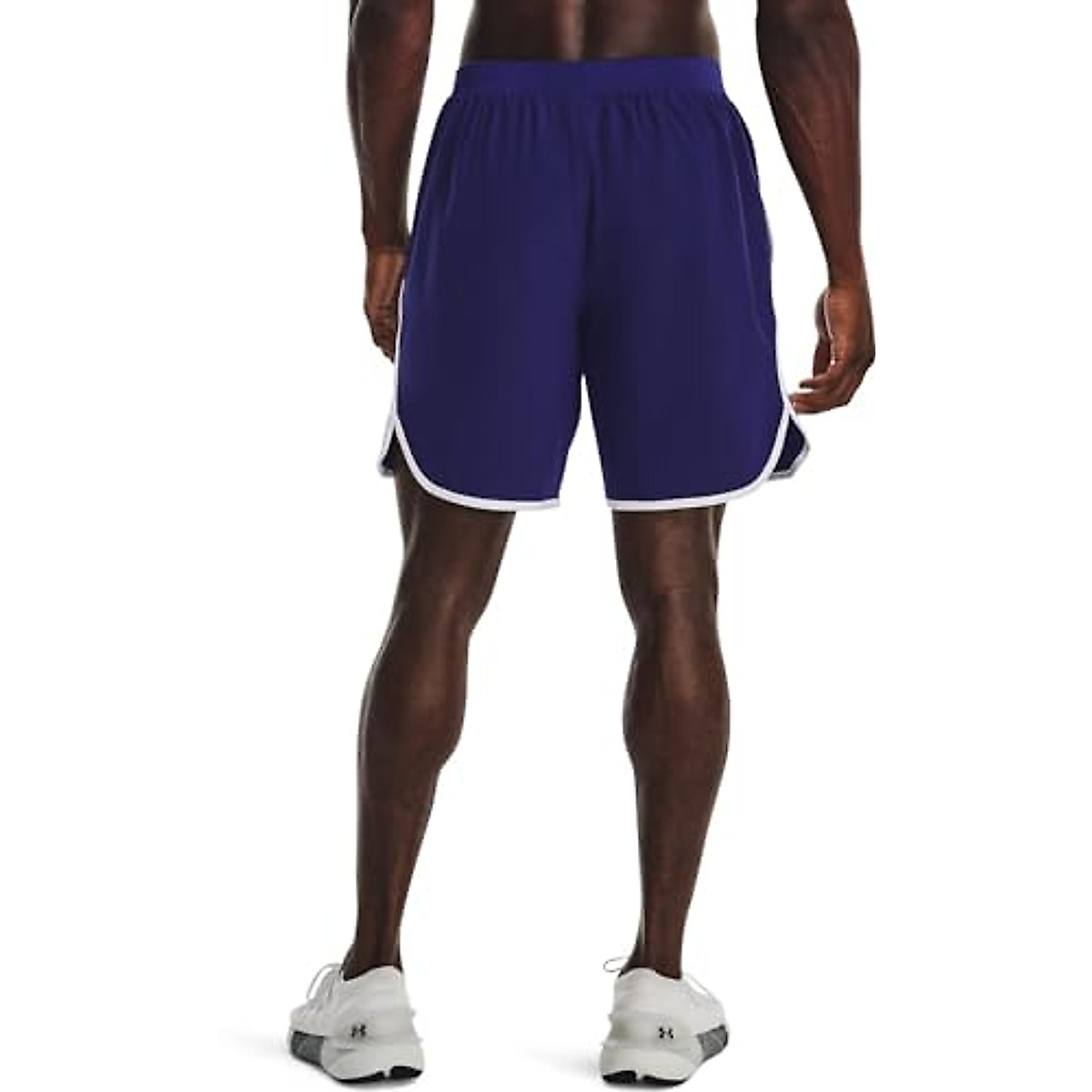 Under Armour Men's HIIT Woven 8-Inch Shorts, (468) Sonar Blue / / White, Medium