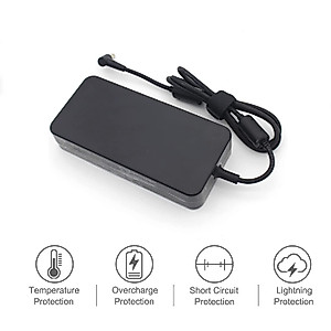 280W AC Charger Fit for Asus ROG Strix G731GW G731G G733 G732L G732LXS G732LX G732LWS G732LW Hero Scar III G15 G17 G513QM G513QR G513QE G513Q G713QR G713QM G713Q G531GW G531G G532LWS G532LW G532L