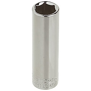 CRAFTSMAN Deep Socket, Metric, 1/4-Inch Drive, 10mm, 6-Point (CMMT44407)