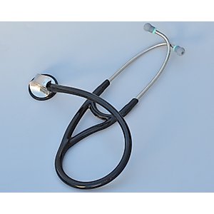 Kila Scopes Specialist Stethoscope - Professional Single Head Cardiology & Diagnostic Stethoscope for Doctors and Nurses - with Accessories, K870 Black
