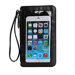 Women Small Crossbody Phone Bag Clutch Purse Wristlet Wallet Case w/Cash Pocket For Samsung Galaxy S22/ S21 FE/ S20+/ S20 Ultra/ Note10+ /A13/A23 / Google Pixel 6/4 XL/ 3a XL/iPhone 11 12 13 Pro Max
