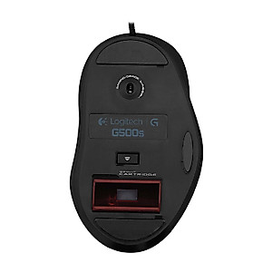 Logitech G500s Laser Gaming Mouse with Adjustable Weight Tuning