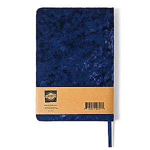 Sorority Shop Sigma Gamma Rho Notebook - SGR Velvet Notebook with Velvet Cover, Gold Foil Imprint, Satin Ribbon, 216 Lined Pages, Glued Binding - Sorority Journal, Sigma Gamma Rho Sorority Gift