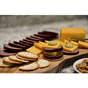 Dan the Sausageman's Kodiak Gift Basket Featuring Beef Summer Sausage, Nut Assortments, Cheese and Mustard. Great for Back to School, Thank You and Appreciation Gifts.